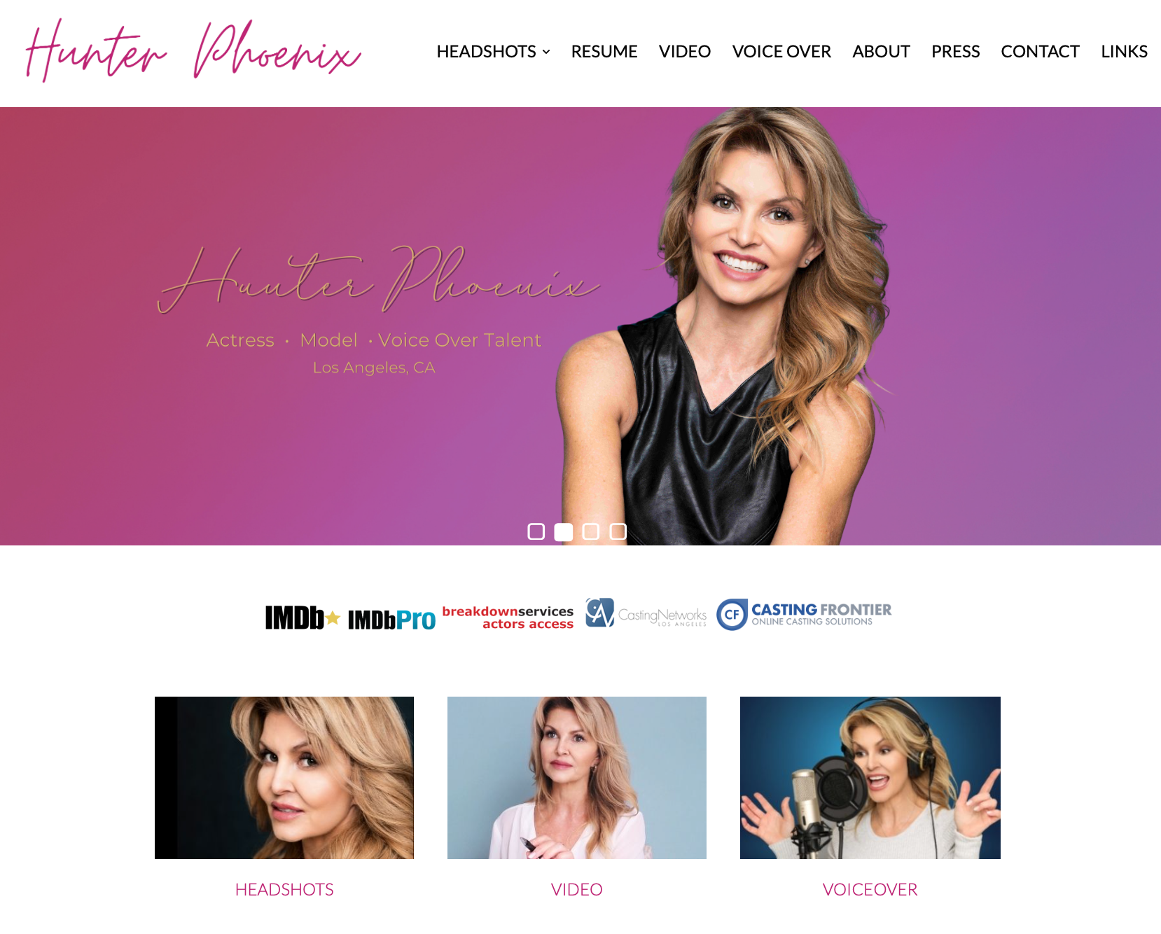 About Hunter | Hunter Phoenix | Los Angeles Actress